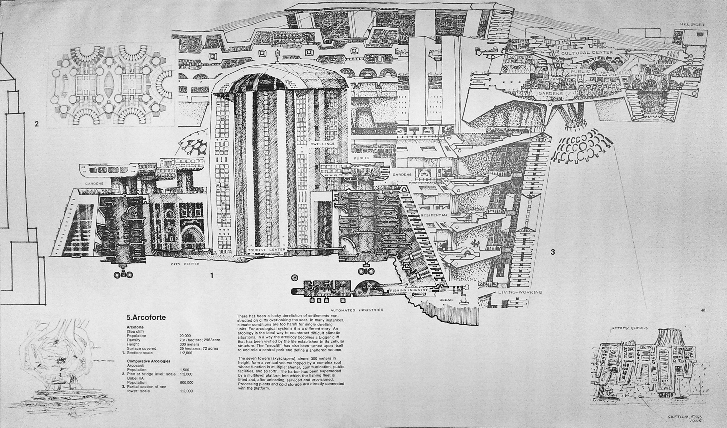 Arcology: The City In The Image Of Man - Paolo Soleri