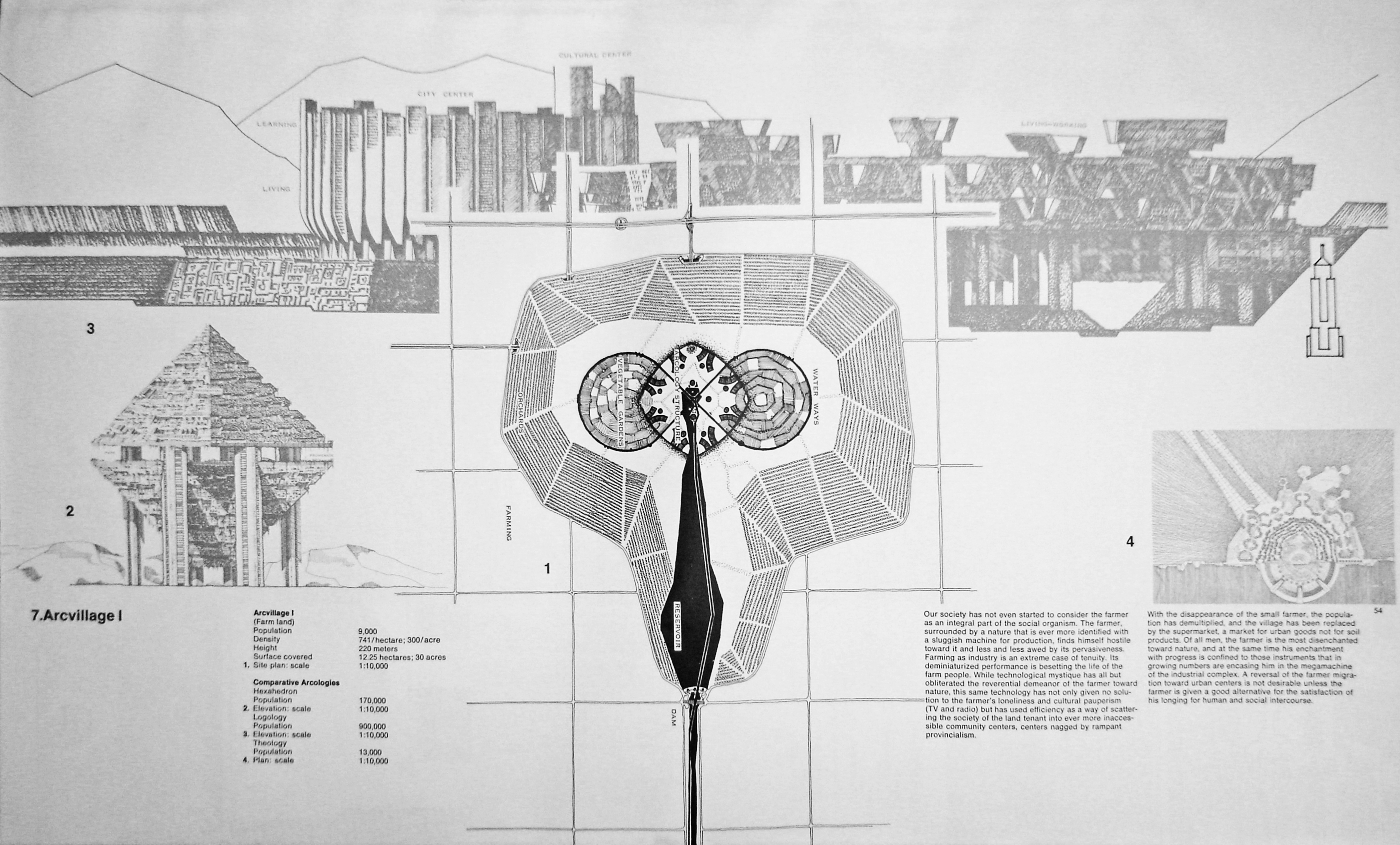 Arcology: The City In The Image Of Man - Paolo Soleri