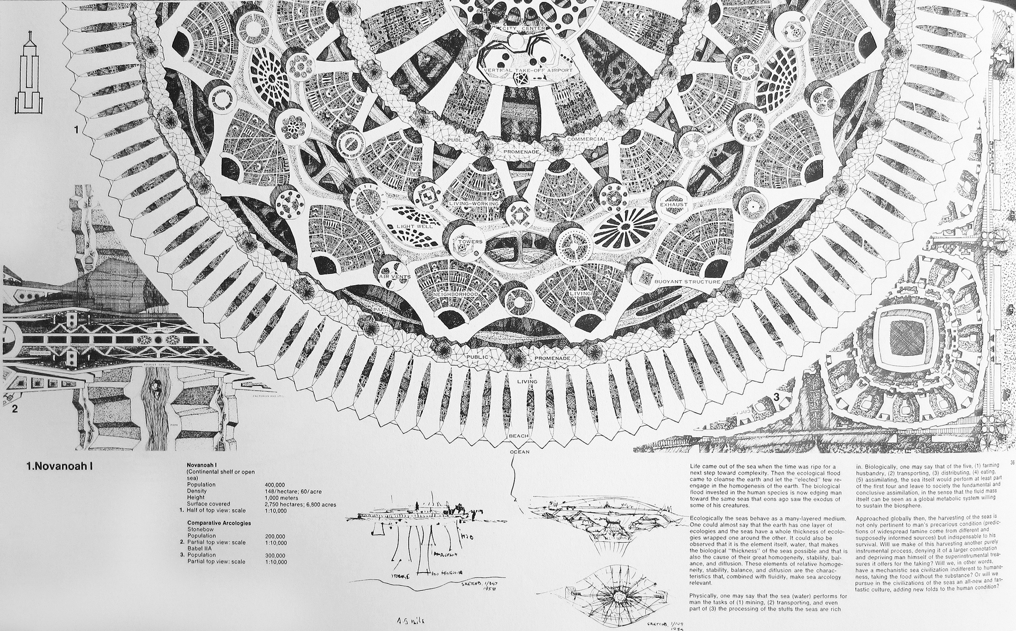 Arcology: The City In The Image Of Man - Paolo Soleri